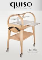Dessert trolley - SWEET KIT - Quiso - ice cream / commercial / customizable