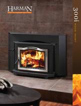 Wood-burning fireplace insert - 300I - Harman Stoves
