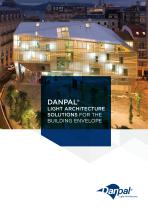 Glass facade system - DANPATHERM® - Danpal - aluminum