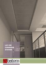 Metal suspended ceiling - CORRIDOR SYSTEMS - BUTEM METAL - tile / panel ...