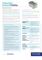 Finger scanner - CS1000q - Thales - Cybersecurity & Digital Identity