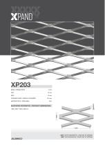 Aluminum wire mesh - XP203 - Metal Skin - for railing / for fencing ...