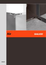 Furniture hinge - AIR - SALICE - steel / concealed / home