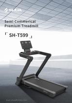 Programmable treadmill - SH-T599 - Shuhua Sports Co., Ltd.