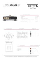 Wood-burning fire pit - SQUARE 120 - Hetta Supply - concrete / steel ...