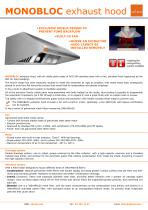 Wall-mounted range hood - Monobloc - ALTEX, S.L. ALTA TECNOLOGIA EN EXTRACION - island / for ...