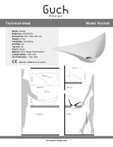 Ficha técnica Kochab - GUCH DESIGN - PDF Catalogs | Documentation ...