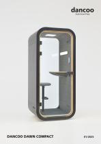 Acoustic office pod - DAWN COMPACT - Dancoo Acoustic Pods Manufacturing ...