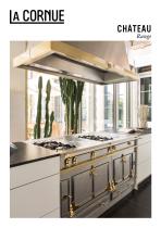Gas range cooker - LE CHÂTEAU 120 - LA CORNUE - electric / dual-fuel ...