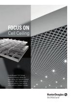 Metal ceiling - T15 - Hunter Douglas Architectural - tile / for office ...