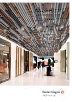 Metal suspended ceiling - Combi-Line - Hunter Douglas Architectural ...