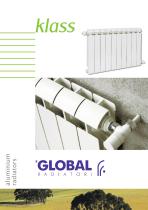 Hot water radiator - KLASS - GLOBAL RADIATORI - 0...500 w ...