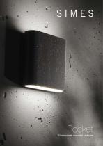 Surface-mounted light fixture - SHAPE - Simes - LED / IP65 / outdoor