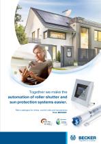 Sensor de luminosidade - SC431-II - Becker-Antriebe - de parede ...