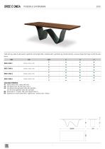Contemporary table - BREE E ONDA - RIVA 1920 - oak / solid wood / walnut