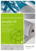 Thermal insulation - ARMAGEL HT - Armacell - acoustic / mineral / roll