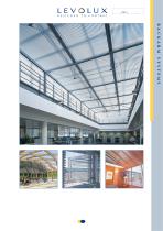 Aluminum solar shading - SKYVANE - Levolux - for facade / for roof / vertical
