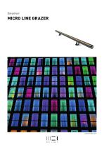 IP66 floodlight - MICRO LINE GRAZER - Grupo MCI - RGBW LED / commercial ...