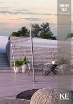 Roll-up shade sail - KHEOPE SKIN - KE Outdoor Design - building ...