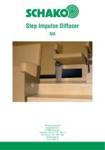 Wall-mounted air diffuser - SIA - SCHAKO KG - linear / metal / commercial