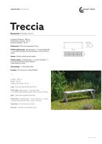 Steel deck chair - TRECCIA - Concept Urbain