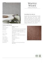 Wall-covering on non-woven backing - WAFFLE WEAVE - ARTE - interior ...