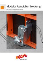 Frame formwork - GE UNIVERSAL - PASCHAL - modular / steel / wall