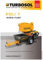 Plaster spraying machine - POLI T - TURBOSOL PRODUZIONE SPA - for mortar