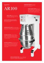 Planetary mixer - AR100 - Varimixer A/S - for pastry shops / for ...