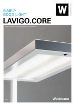 Floor-standing lamp - LAVIGO - Herbert Waldmann GmbH & Co. KG - metal / contemporary / straight