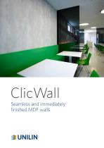 Cover decorative panel - CLICWALL - Unilin Panels - construction / wood ...
