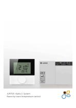 Mechanical thermostat - ALPHA 2 - Jupiter Underfloor Heating - for ...