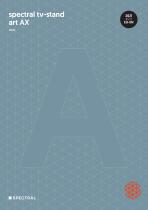 Contemporary TV stand - ART AX - Spectral Audio Möbel GmbH - with ...