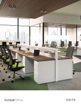 Executive desk - FOOTPRINT® - KIMBALL Office - free-standing / 2 person ...