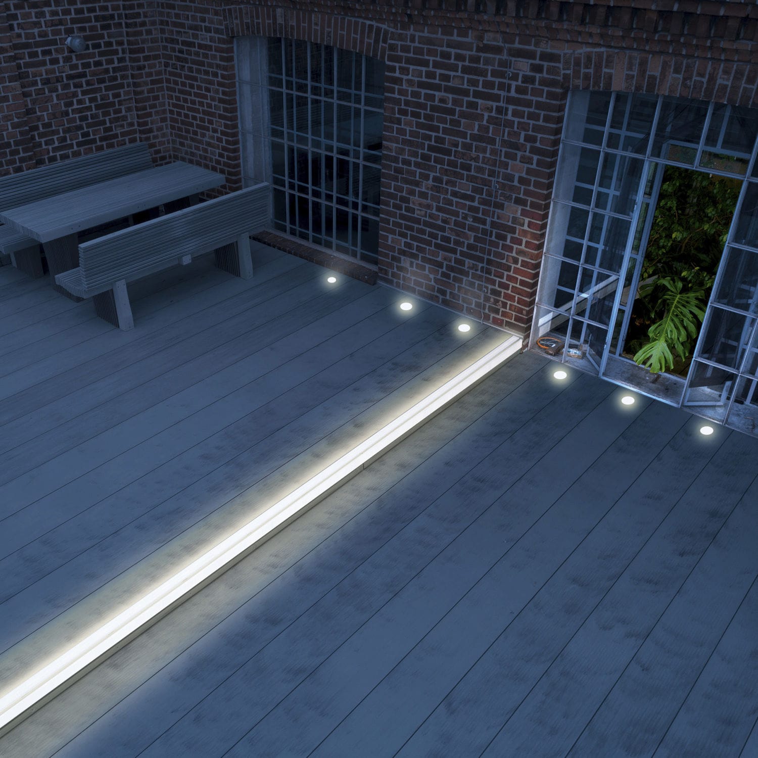 Luminária de embutir no piso - MEGALITE - megawood by NOVO-TECH - de ...