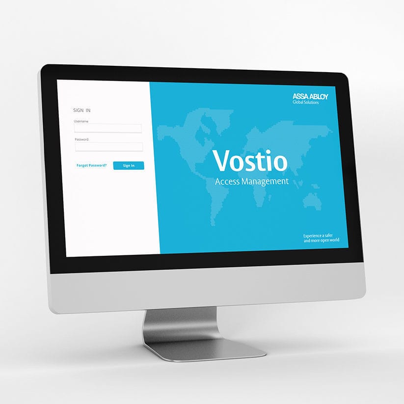 Software de gestão de controle de acesso e de segurança - VOSTIO ...