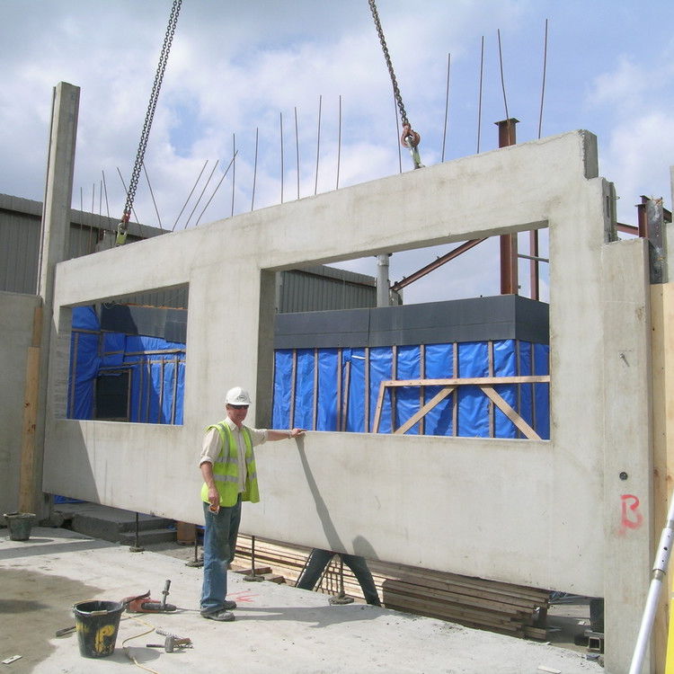 Parede em concreto armado - concast - em concreto pré-fabricado / pré ...