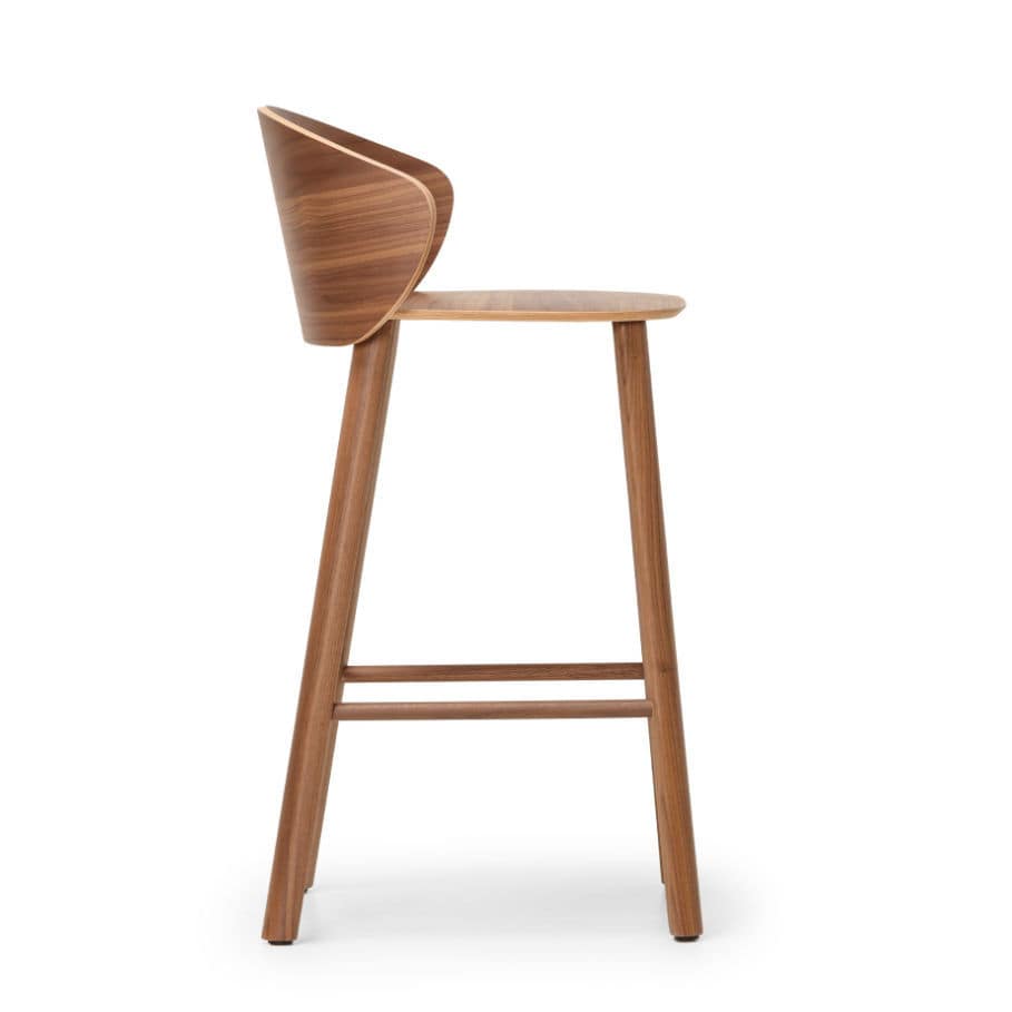 Banqueta contemporânea - NOT - True Design srl - em madeira / em ...