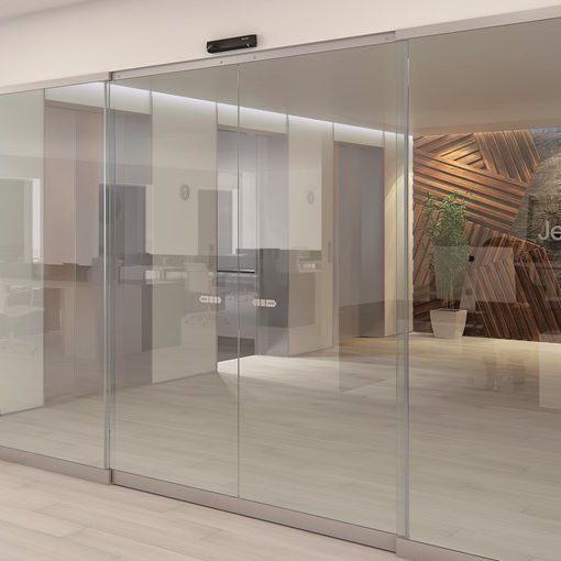 Porta automática - SL500 - ASSA ABLOY - interna / em alumínio / de correr