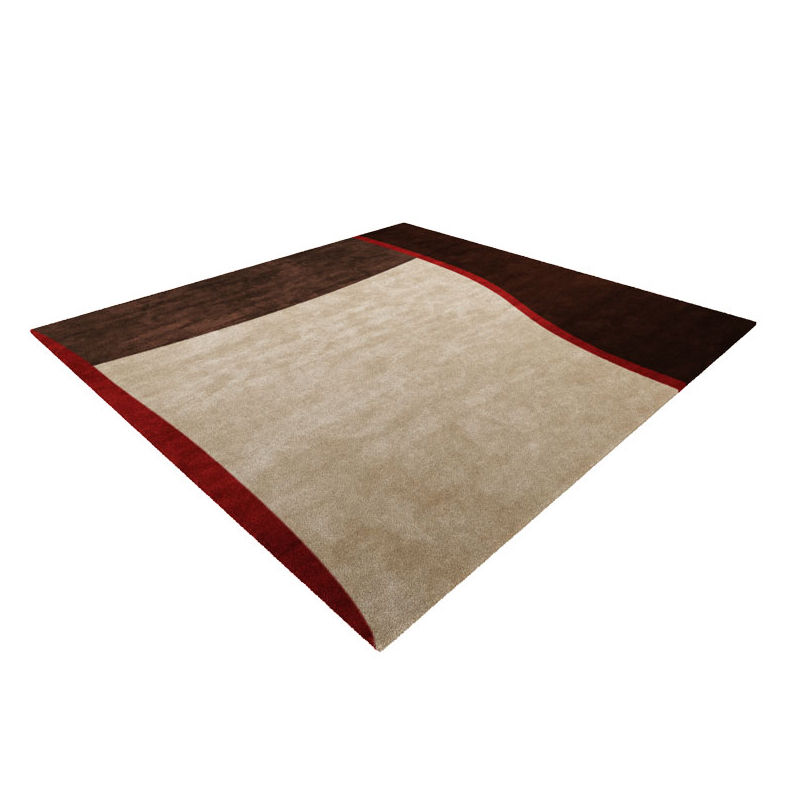 Tapete contemporâneo - ZEN - HUGUES CHEVALIER - estampado / retangular