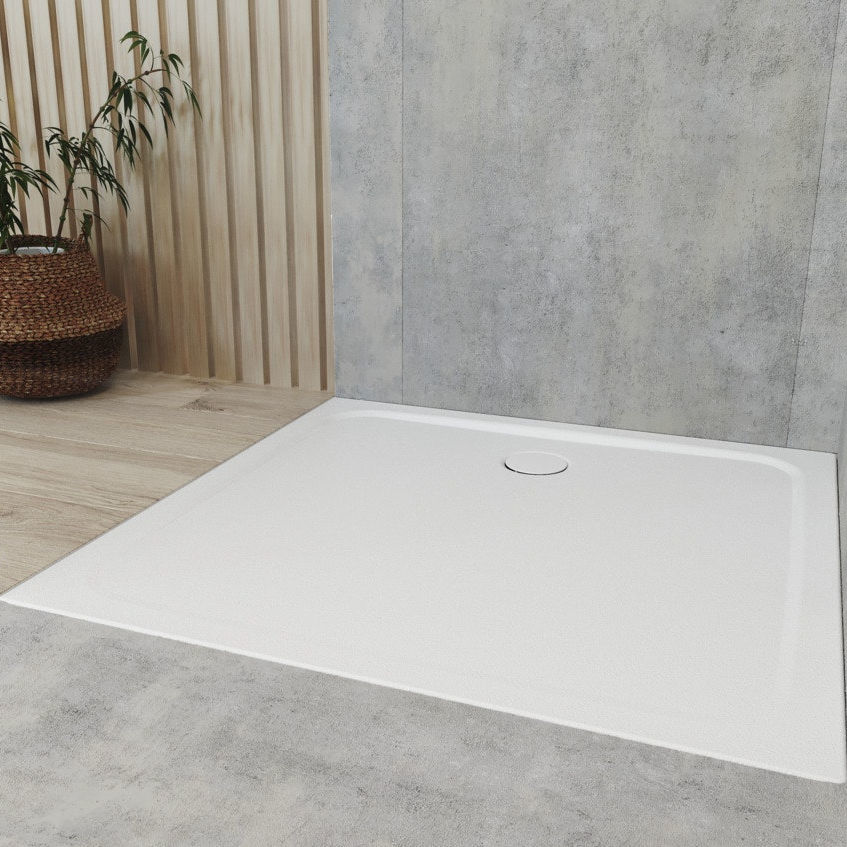 Piso de box retangular - CAYONOPLAN - Kaldewei - elevado / em aço ...