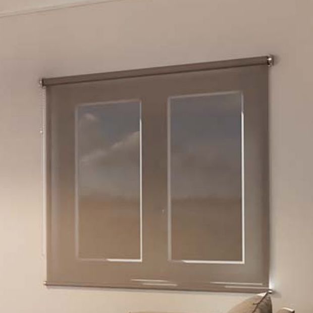 Persiana rolô - RolloDéco+ - MARITON - para janela / em alumínio / em ...