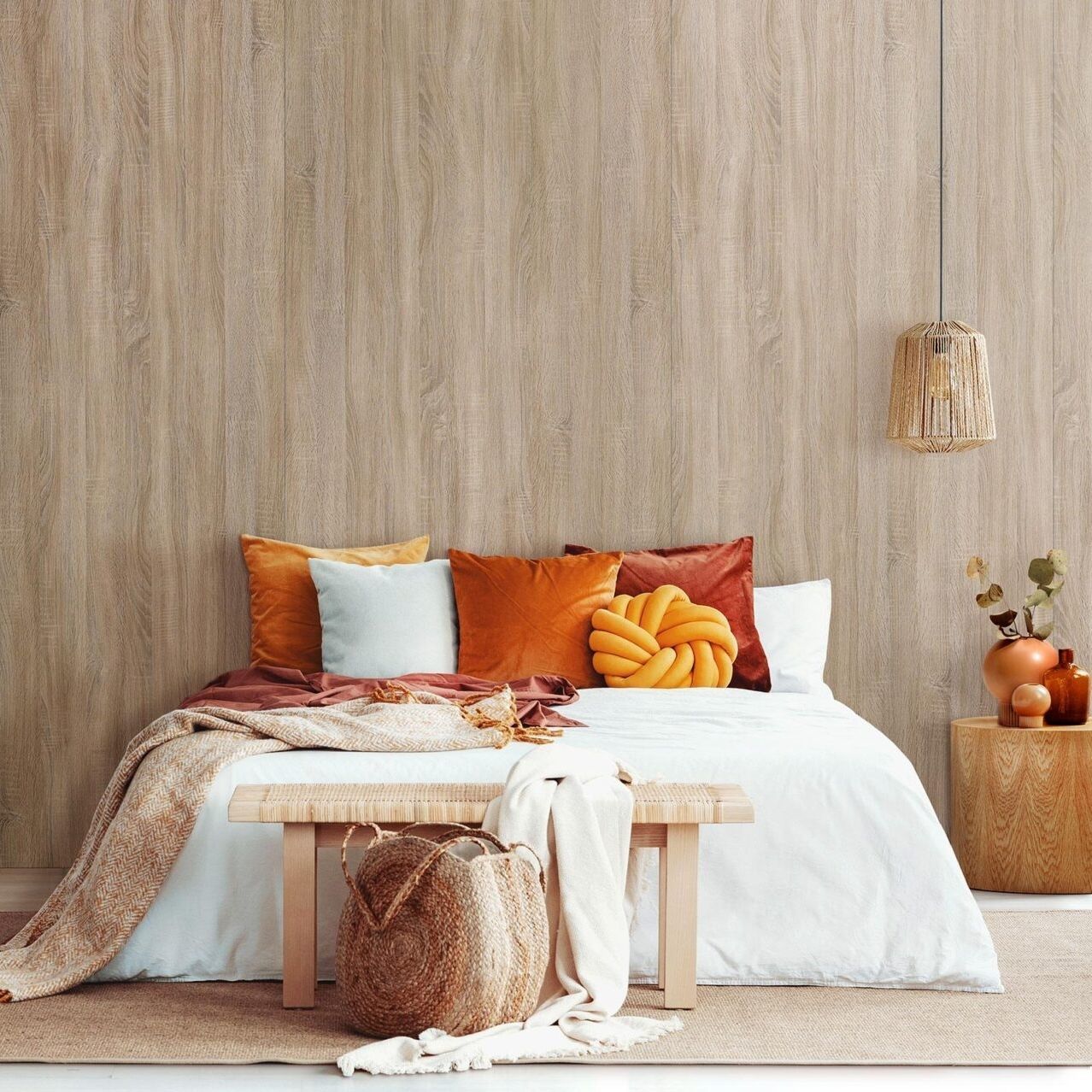 Painel decorativo de revestimento - WL OAK TREE Light Nature - SIBU ...