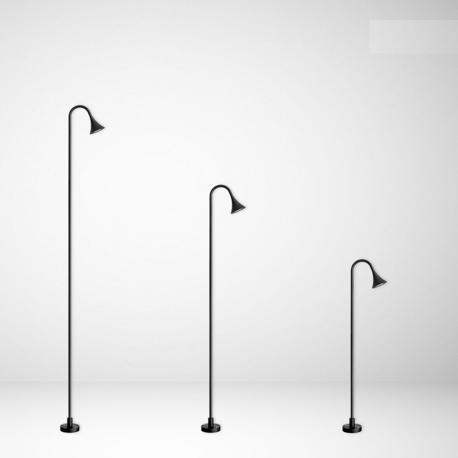 Luminária de piso - IRIS - Professional Lighting Genius s.r.l. - em PMMA / contemporânea / sem fio