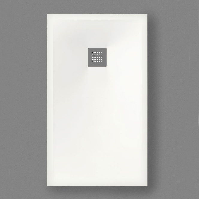 Piso de box retangular - C7012P - FLAMINIA - de sobrepor / de embutir ...