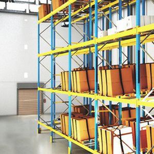 Estante profissional para armazenamento - PUSH BACK - Rafeks RAF ...