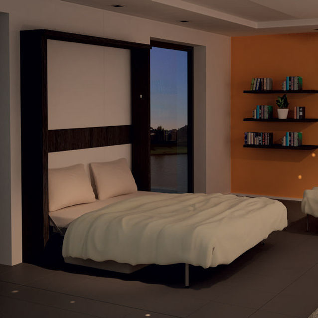 Cama retrátil - HOUDINI - smqrt beds - de casal / contemporânea / com ...