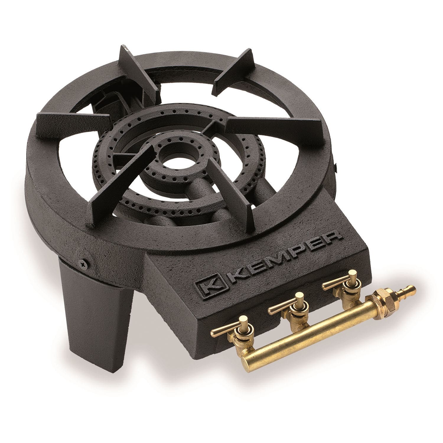 Fogão portátil a gás - 104988 series - Kemper - profissional / 1 boca / de bancada