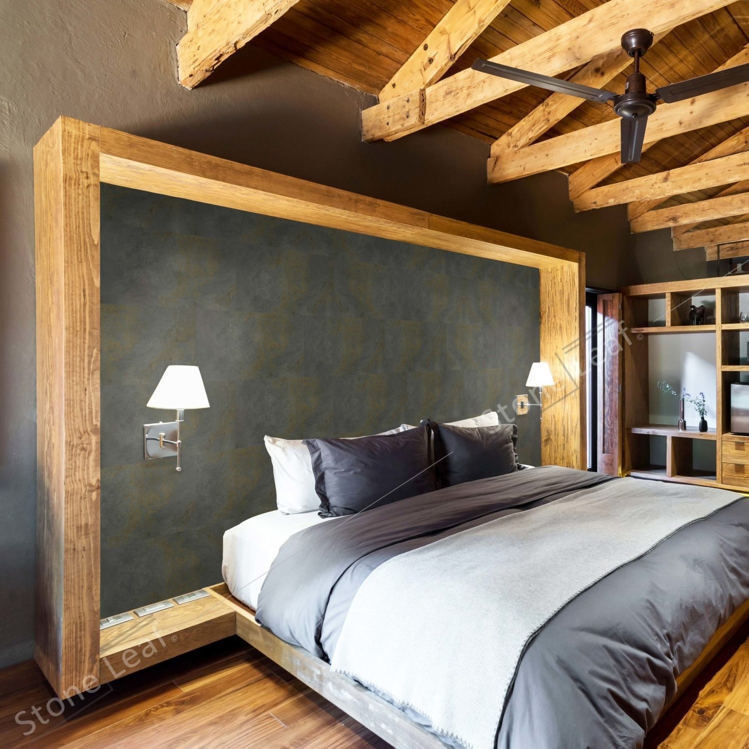 Painel decorativo em fibra de vidro - MONTRÉAL - StoneLeaf - em pedra natural / de resina / para ...