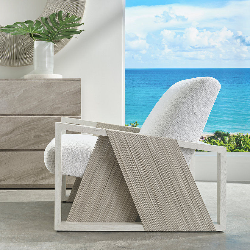Poltrona contemporânea - MARINA - Baker Furniture Co. - em tecido / em ...